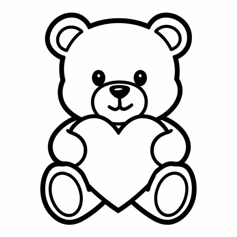 20 Kleurplaat Hartjes – Gratis te downloaden