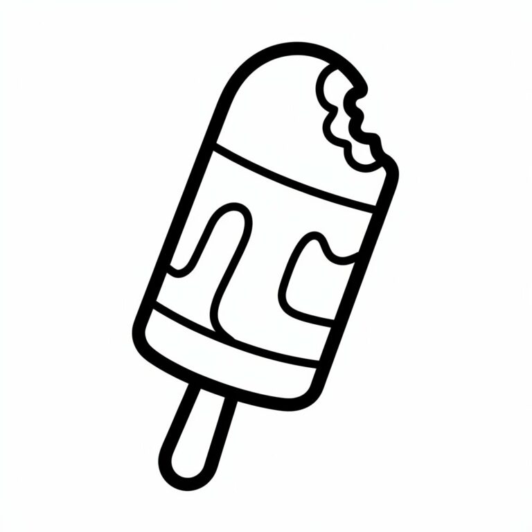 30 kostenlose Ausmalbilder Eis – druckbar als PDF