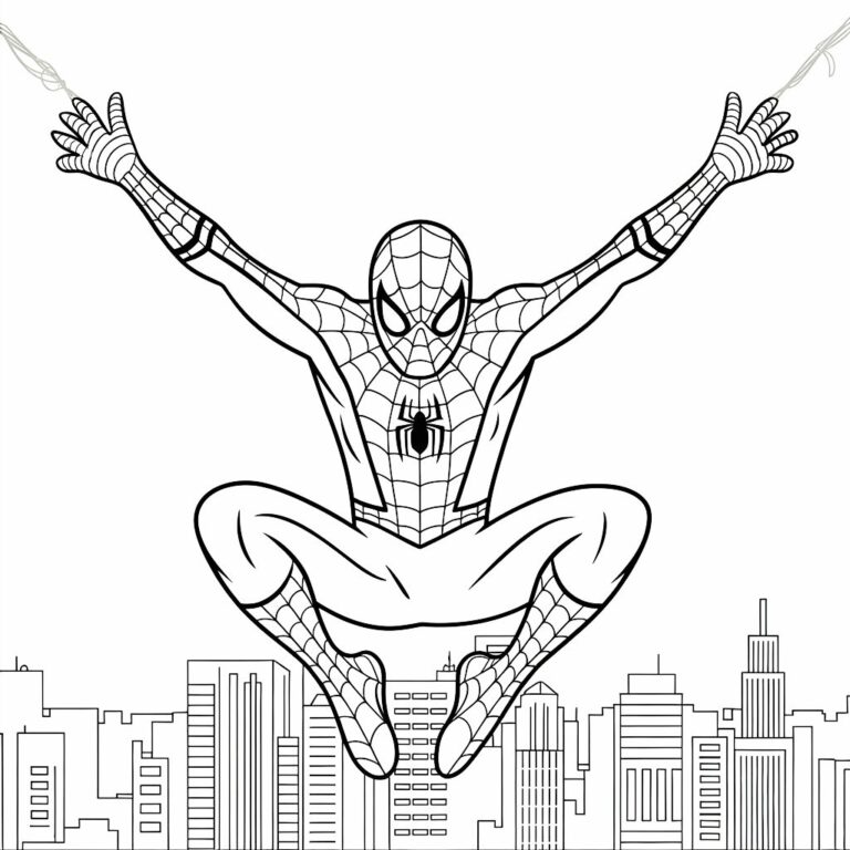 Spiderman Ausmalbilder – 22 kostenlose druckbare Ausmalvorlagen PDF zum ...