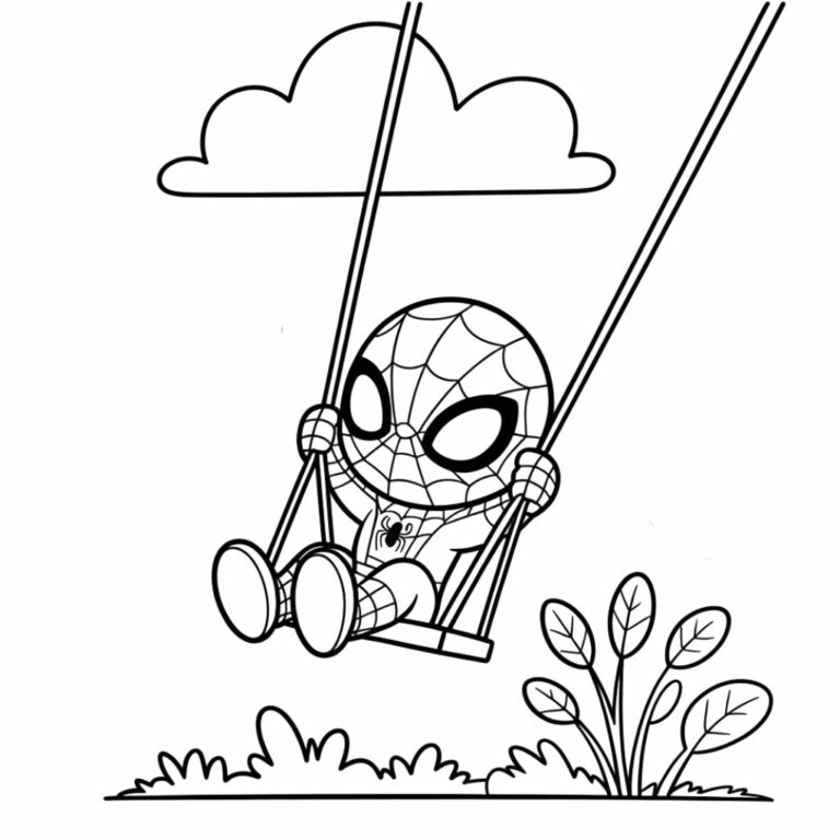 Top 20+ Spiderman Coloring Pages Free Download!