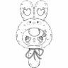 29 Baby Three coloring pages cute free
