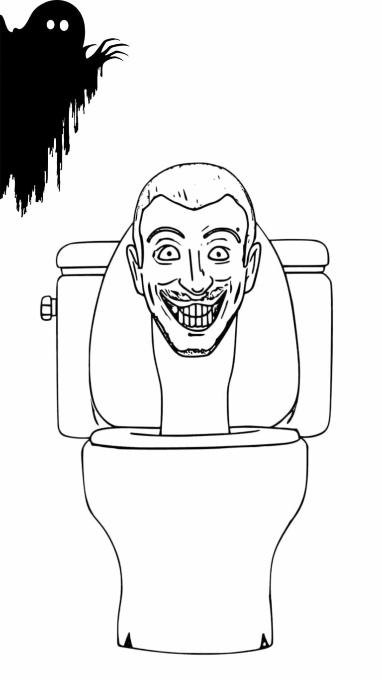Free 17 Skibidi Toilet Coloring Pages - Printable PDF for Kids