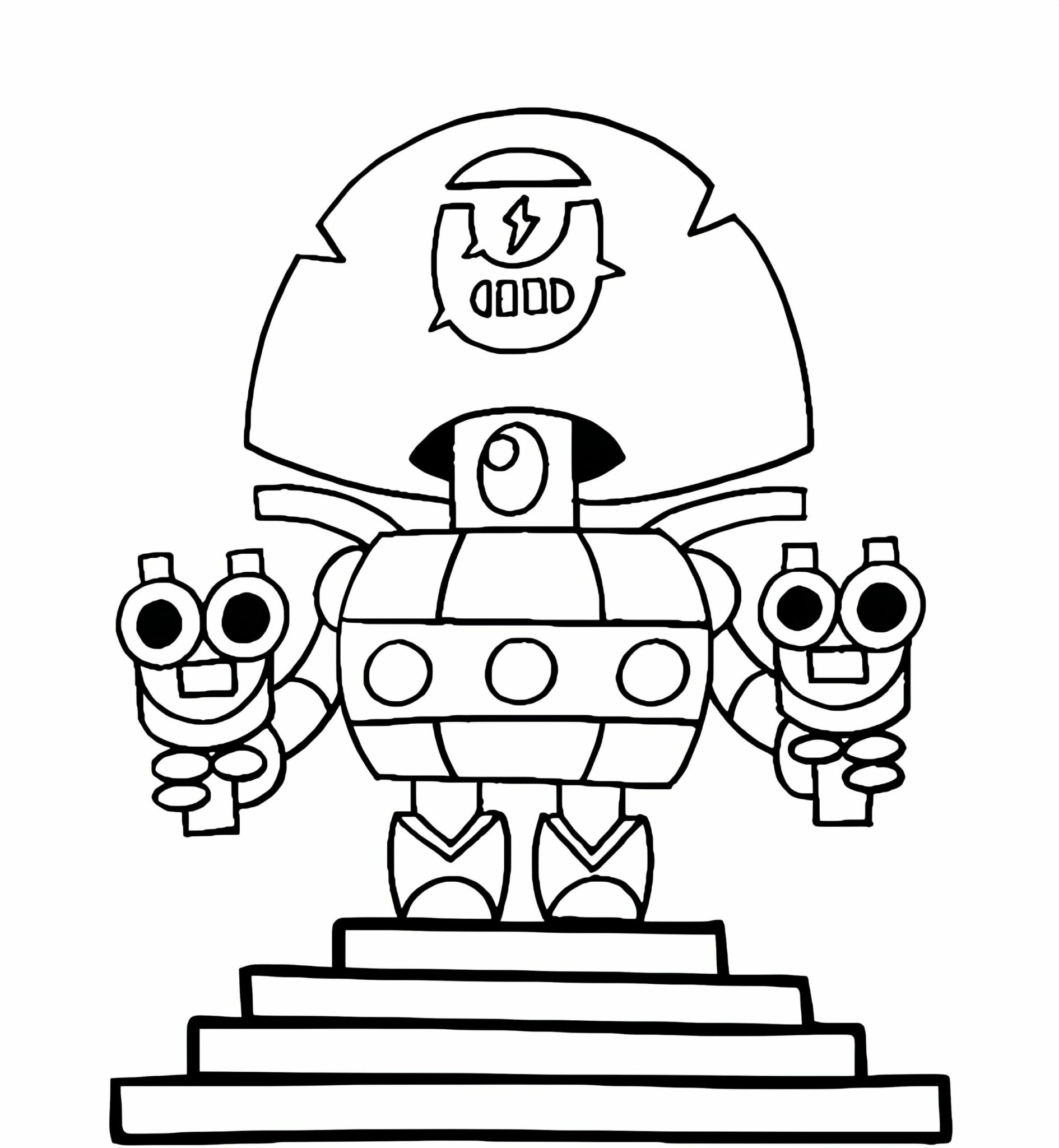 Brawl Stars Coloriage - 21 coloriages imprimables en PDF à télécharger ...