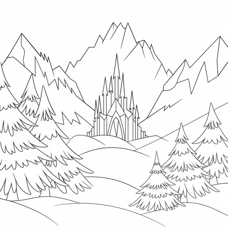 Free Printable Frozen Coloring Pages - 26 Coloring Pages to Download (PDF)