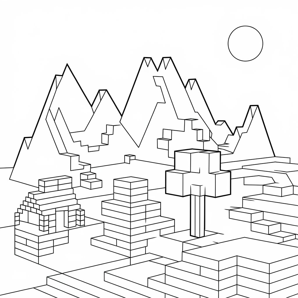 Printable Minecraft Coloring Pages Printable Minecraft Colouring