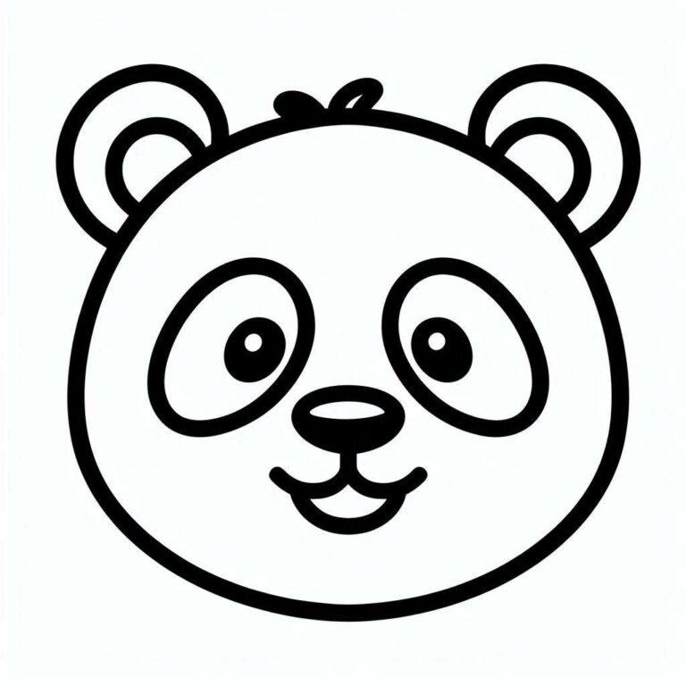 Ücretsiz Panda Boyama Sayfaları - 28 Adet Yazdırılabilir PDF İndir