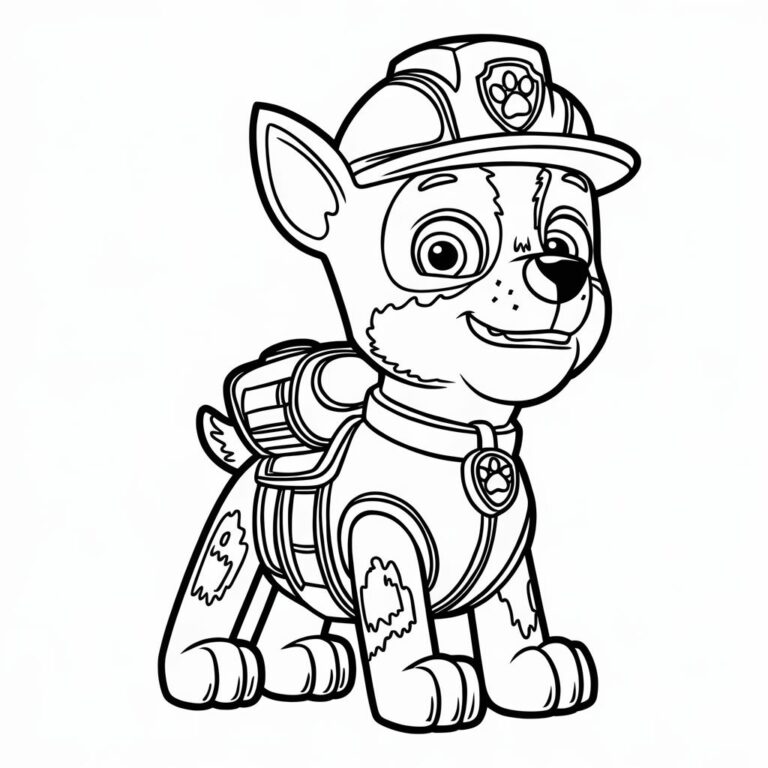 40+ idee di Paw Patrol da colorare gratuite da stampare