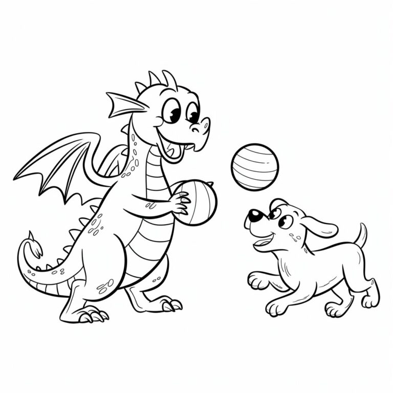 Free Dragon Coloring Pages - 23 Printable PDF Downloads