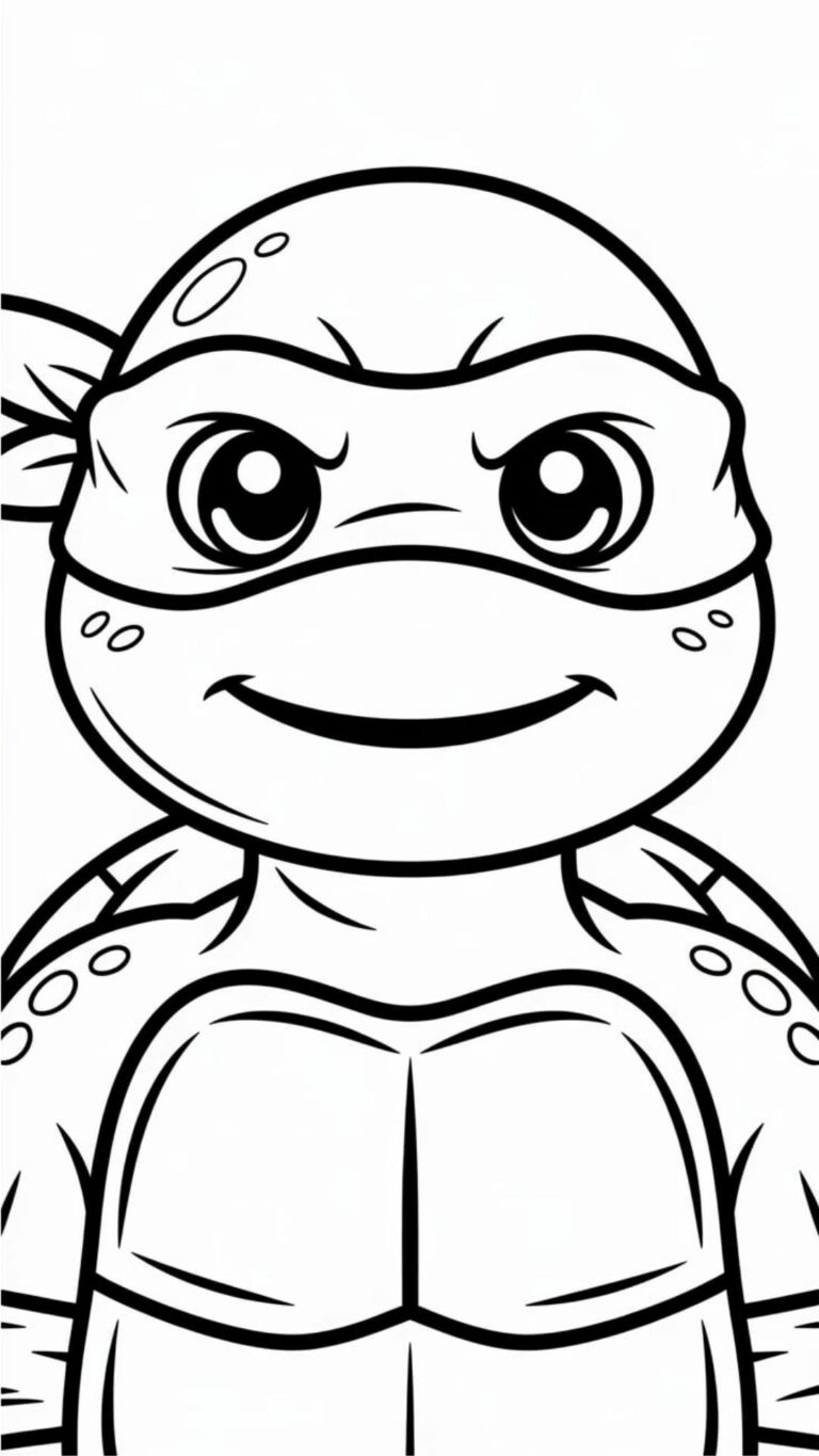 Free Printable Ninja Coloring Pages – 22 Coloring Sheets for Kids