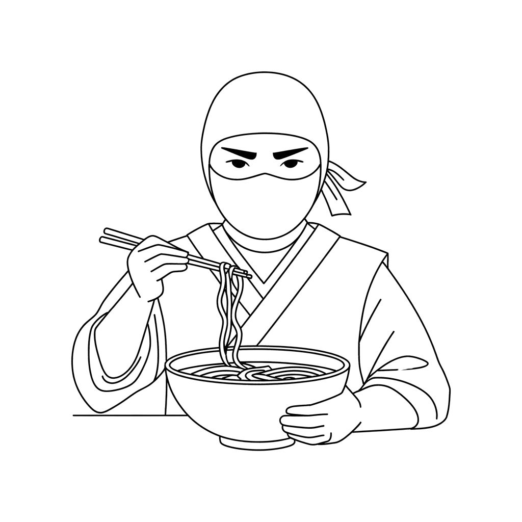 Free Printable Ninja Coloring Pages – 22 Coloring Sheets for Kids