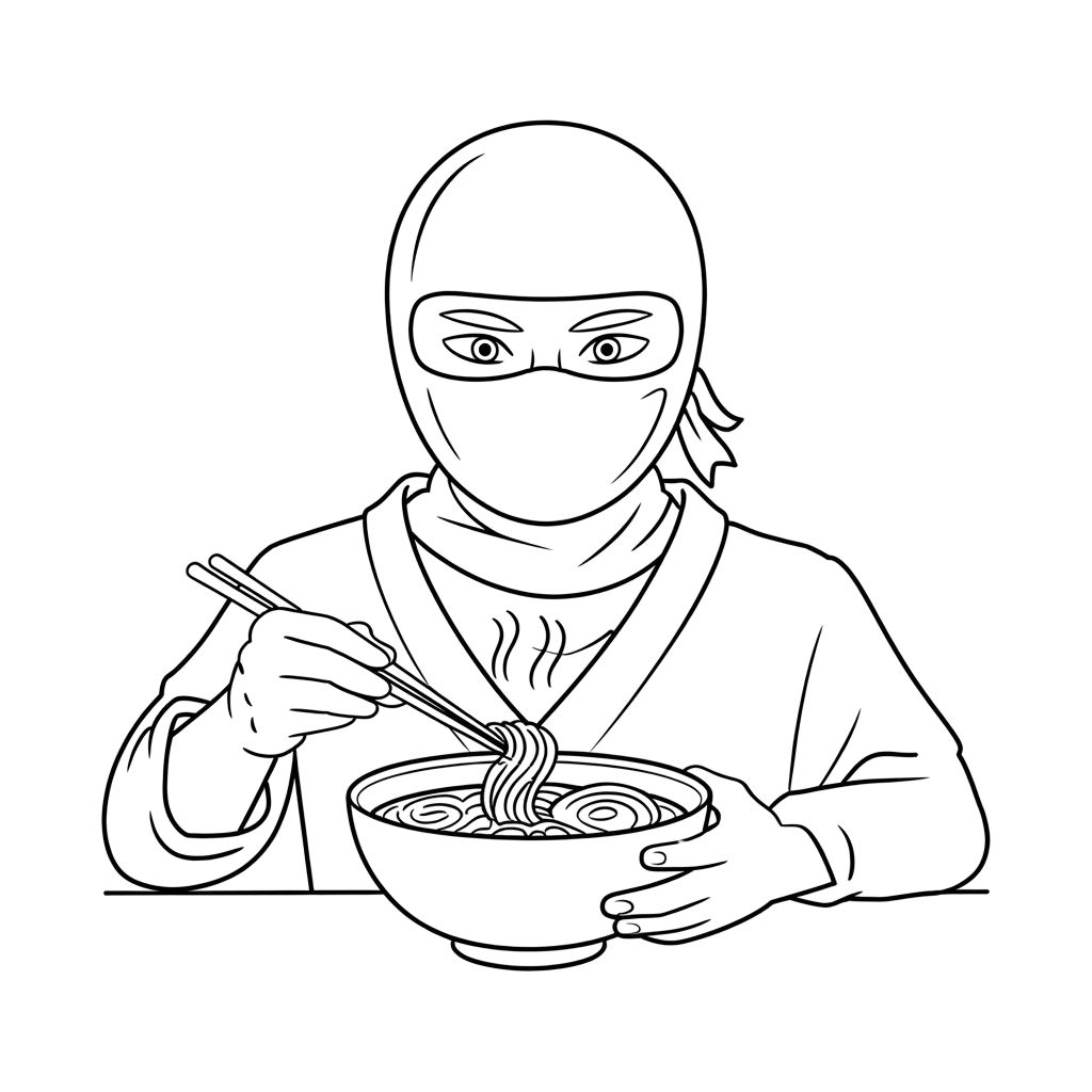Free Printable Ninja Coloring Pages – 22 Coloring Sheets for Kids