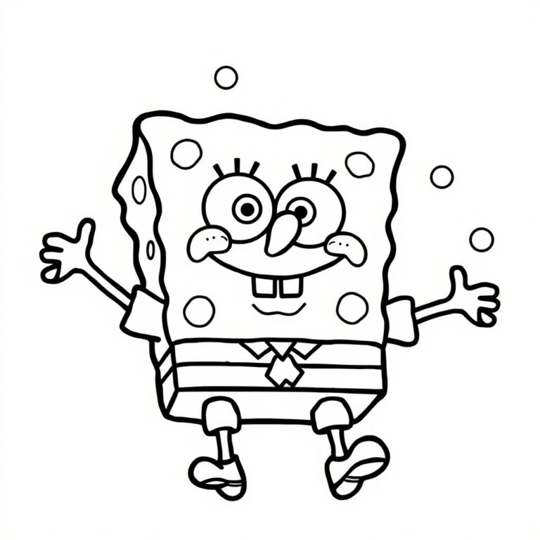 Free Spongebob Coloring Pages – 20 Printable Coloring Sheets for Kids