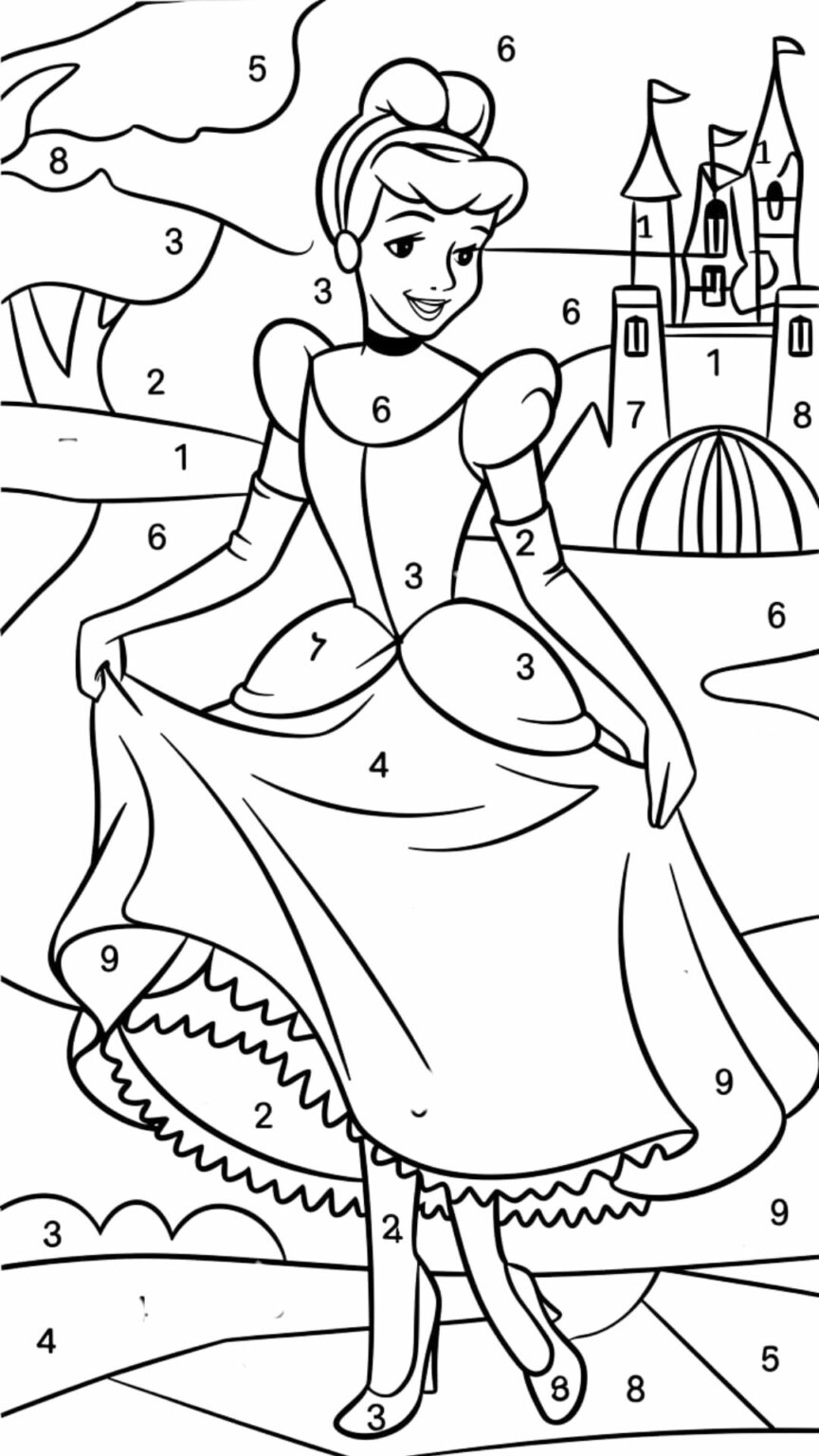 TOP 15+ Free Color by Number Coloring Pages
