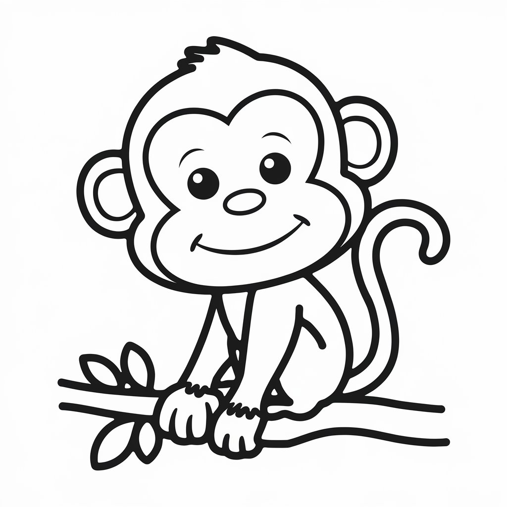 Top Affe Ausmalbild 2025