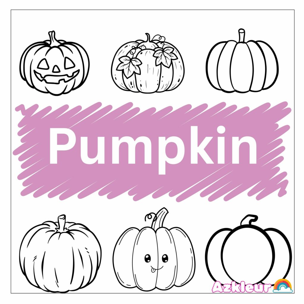 Free Printable Pumpkin Coloring Pages - 20 Coloring Sheets for Kids