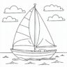 29+ Kleurplaat Boot om Gratis te Printen
