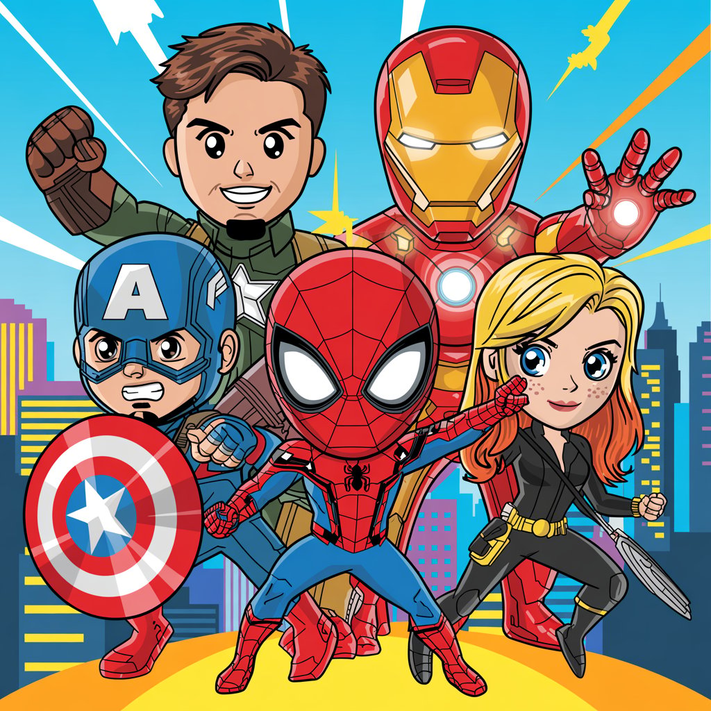 TOP 20 Coloriage Marvel