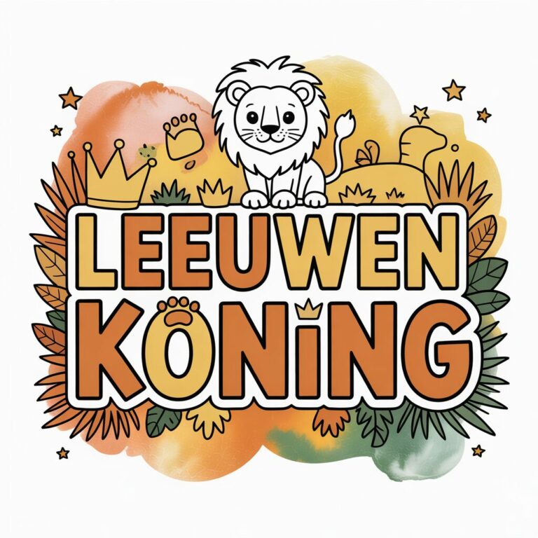 34 Kleurplaat Leeuwenkoning gratis