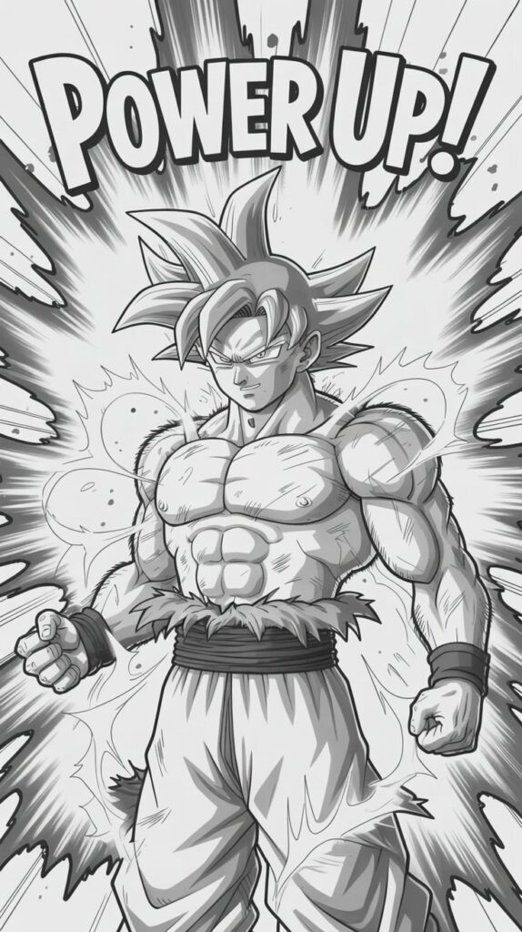 Goku Kleurplaat – 21 Gratis Afdrukbare Kleurplaten in PDF