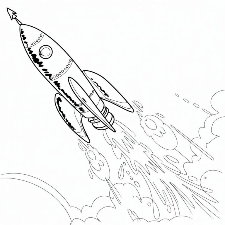Free 27 Printable Rocket Coloring Pages - Download PDF Coloring Sheets ...