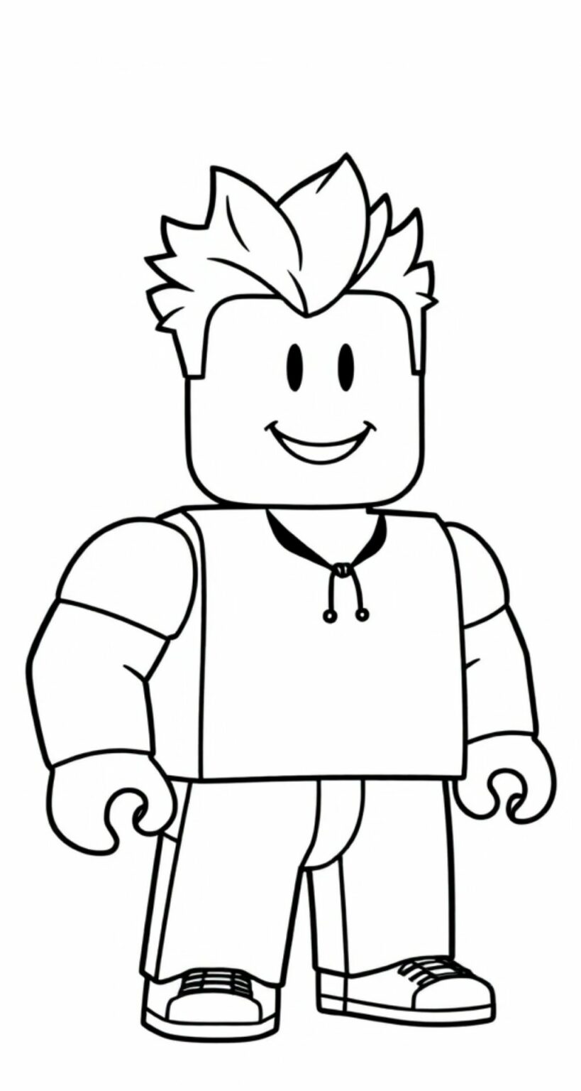 23+ Roblox Coloring Pages Free to Download