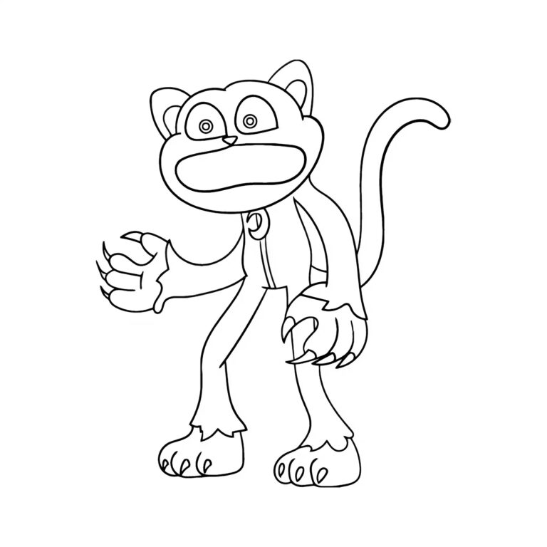 Free Catnap Coloring Pages: 14 Printable Sheets for Kids