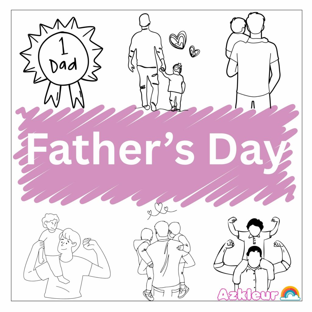 20 free Father's Day coloring pages to download