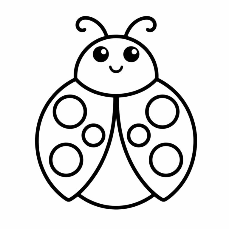 Coloriage Coccinelle : 19 pages à imprimer - PDF téléchargeable