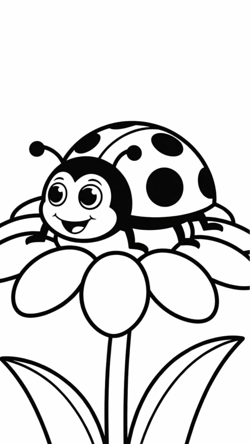 Free 19 Ladybug Coloring Pages - Printable PDF Download for Kids