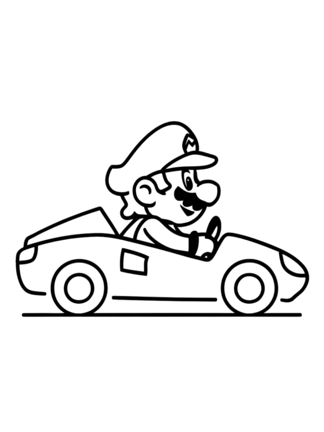 76 Mario Coloring Pages - Free Printable PDF Collection for Kids