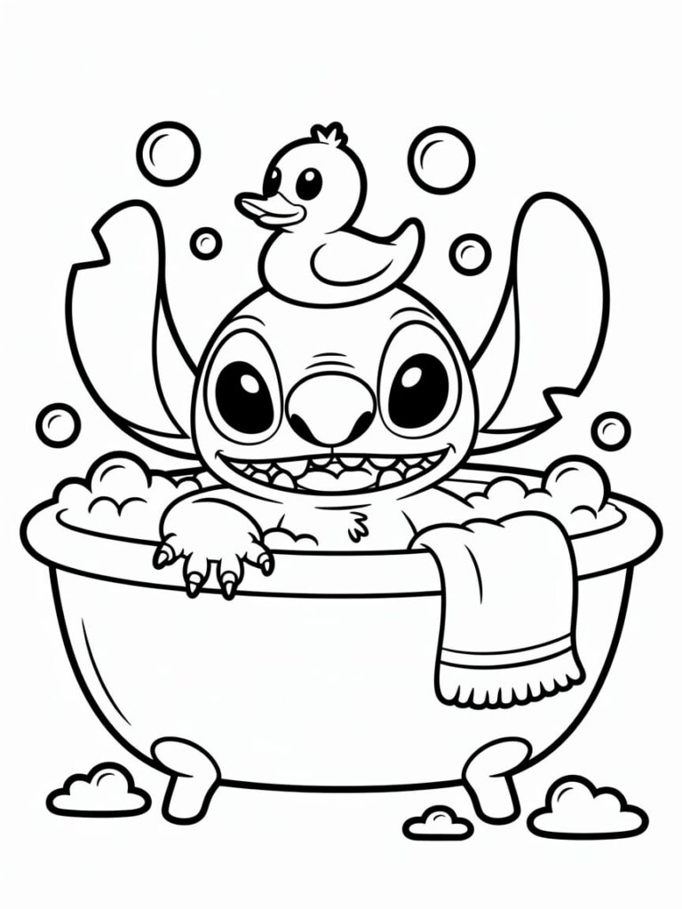 coloring sheets of stitch - AZkleur