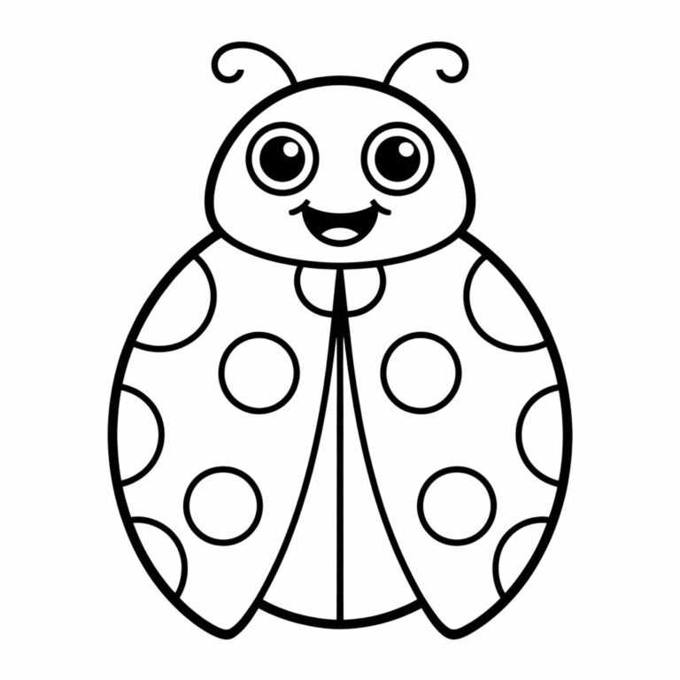 Coloriage Coccinelle : 19 pages à imprimer - PDF téléchargeable
