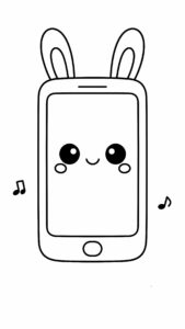 Kleurplaat Telefoon - 20 Gratis Printbare Kleurplaten voor Kinderen