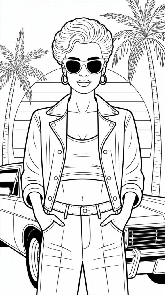 20+ Topmodel Kleurplaat - Download en print tekeningen