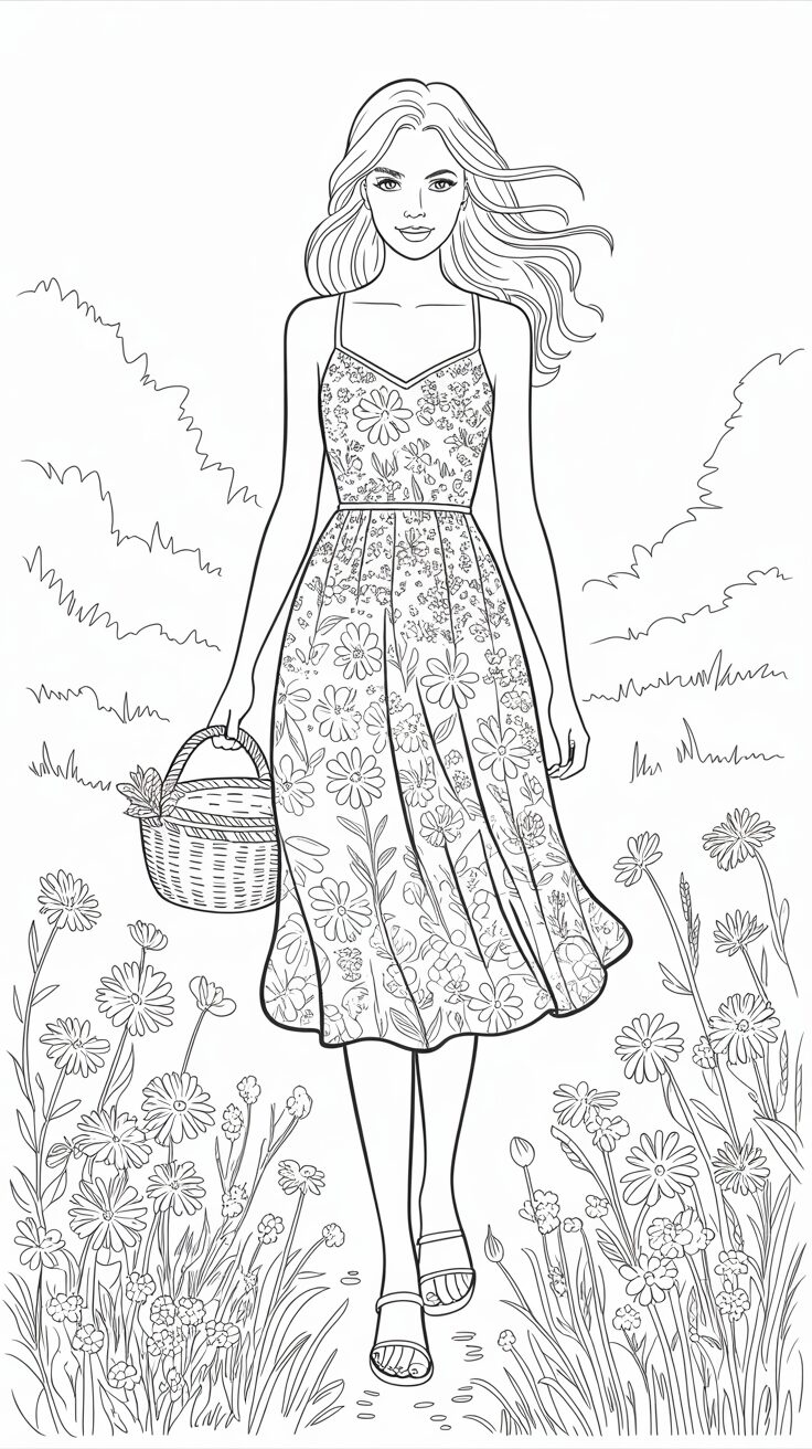 20+ Topmodel Kleurplaat - Download en print tekeningen