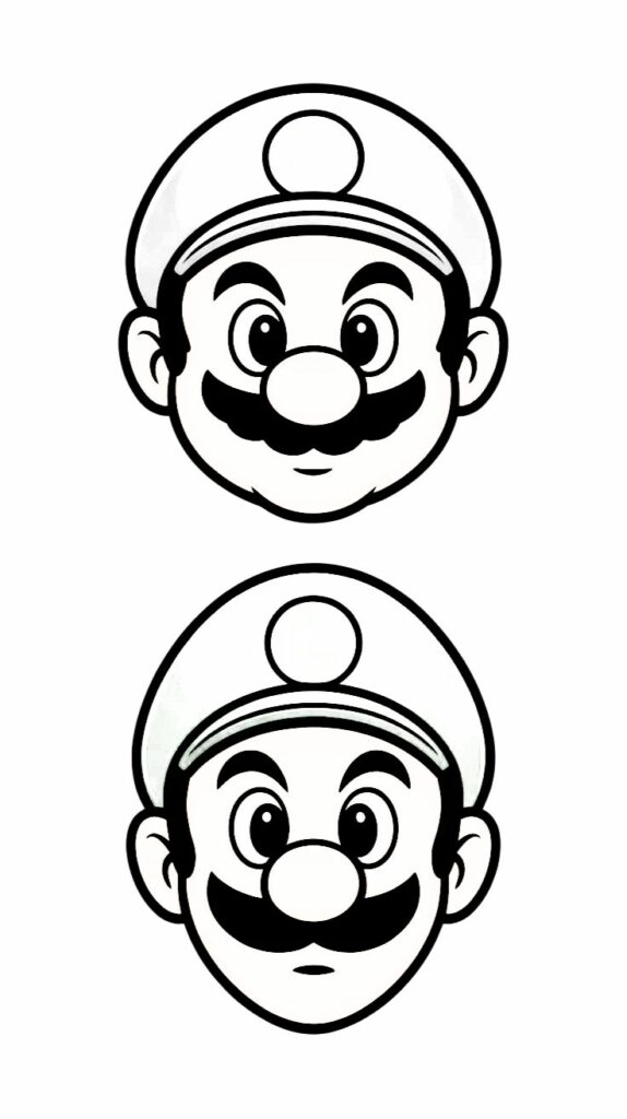 Free Printable Mario and Luigi Coloring Pages - 14 Pages - PDF Download