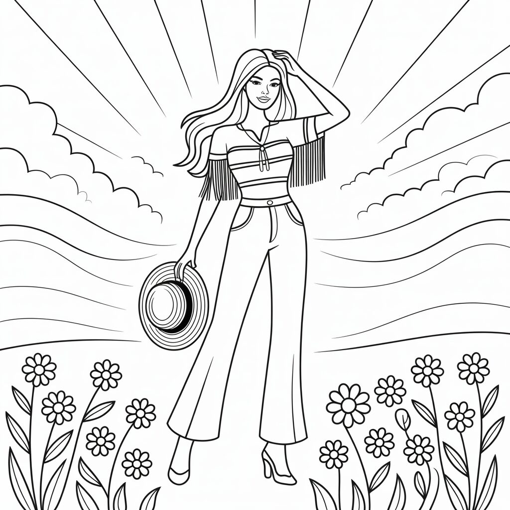 20+ Topmodel Kleurplaat - Download en print tekeningen