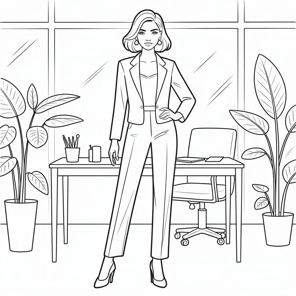 20+ Topmodel Kleurplaat - Download en print tekeningen