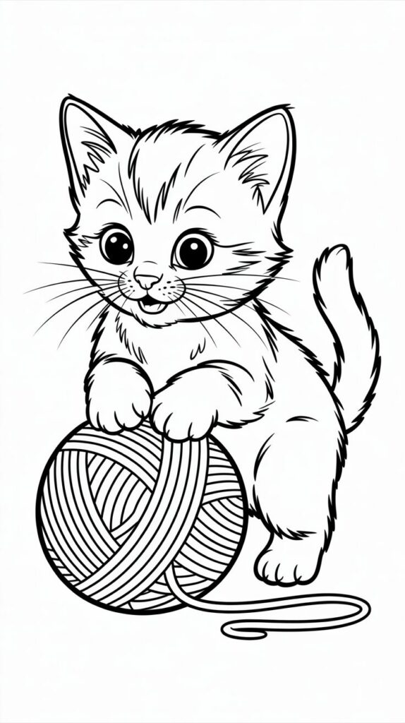 Coloriage Chat : 56 pages imprimables et gratuites à télécharger en PDF