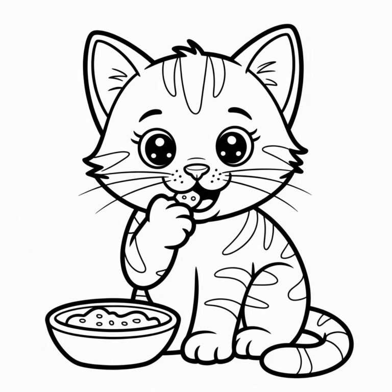 Coloriage Chat : 56 pages imprimables et gratuites à télécharger en PDF