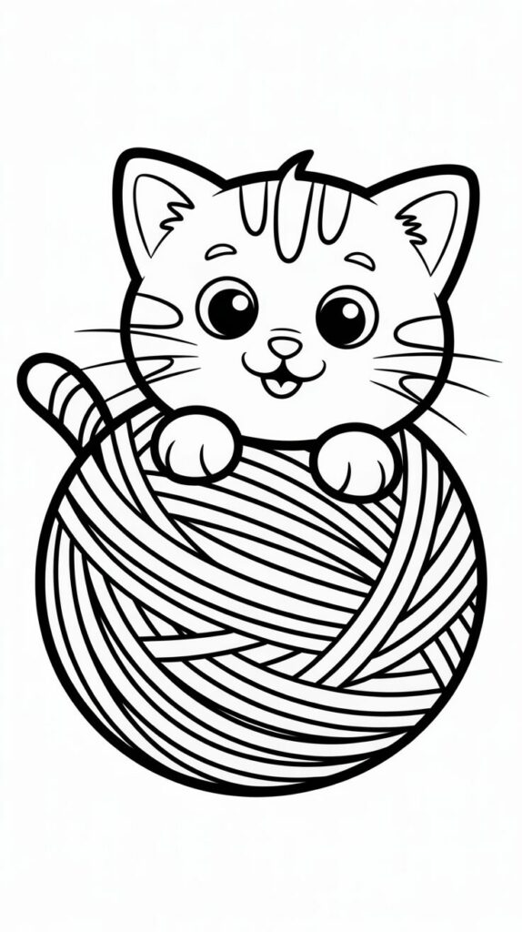 Coloriage Chat : 56 pages imprimables et gratuites à télécharger en PDF
