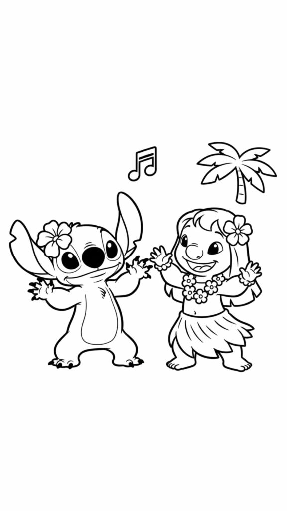 Free Printable Lilo and Stitch Coloring Pages - 15 Coloring Pages