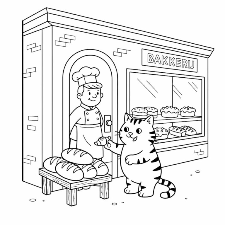 Coloriages Dikkie Dik : 15 pages à imprimer gratuitement en PDF