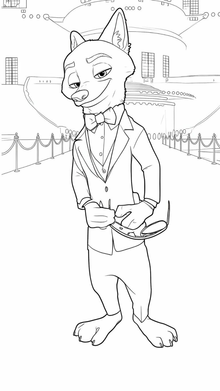 Zootopia 2 Coloring Pages - 17 Free Printable PDFs for Kids